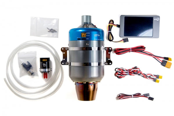 XSRC Linton T95 w/Brushless Starter & Fuel Pump. ECU Built-In Engine ...