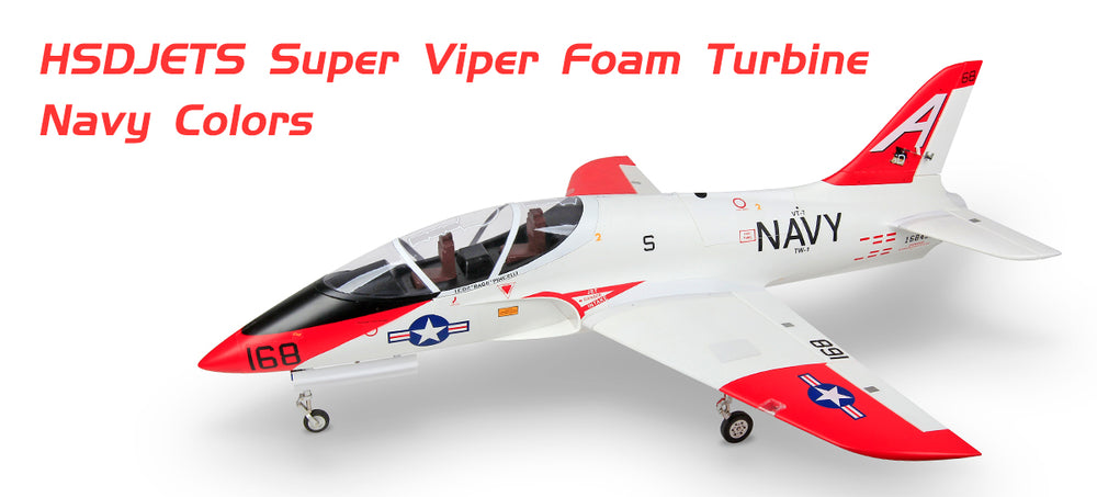 HSDJETS Super Viper Foam Turbine PNP Sport Jet| XSRC Jets
